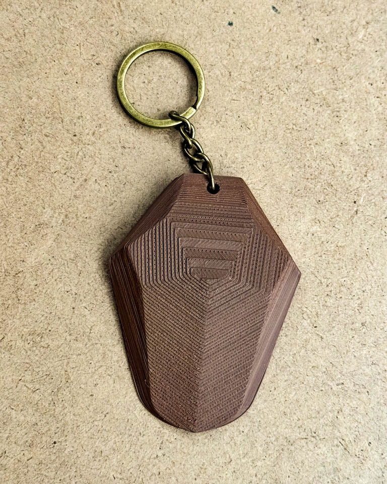 Replica Pangolin Scale Keyring – Let's Live